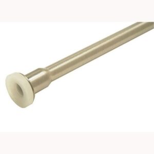 mountain plumbing 436xpn flat head 3/8-inch outer diameter by 20-inch rigid supply tube, polished nickel