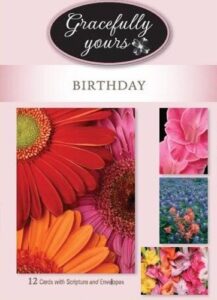 birthday - "rejoice" - kjv scripture greeting cards - boxed - (box of 12)