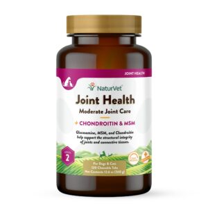 naturvet joint health time release level 2-maximum hip & joint dog supplement