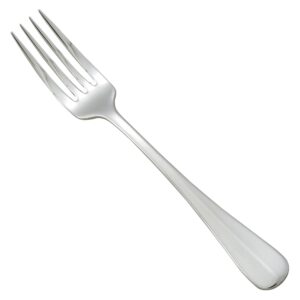 winco stanford stainless-steel dinner fork, extra heavyweight, 7.75" (12 pack)