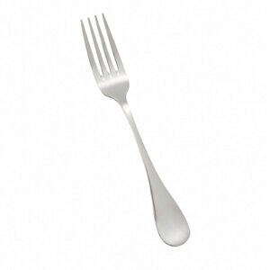 winco venice 12-piece table fork set, european, 18-8 stainless steel