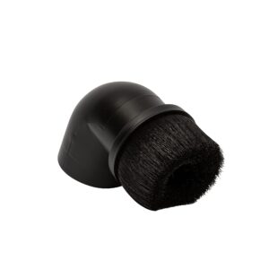 Shop-Vac 9067900 2.5 Inch Diameter Right Angle Brush, Ideal for Dusting Blinds And Irregular Surfaces, Works with 2.5 Inch Hose, Black, (1-Pack)