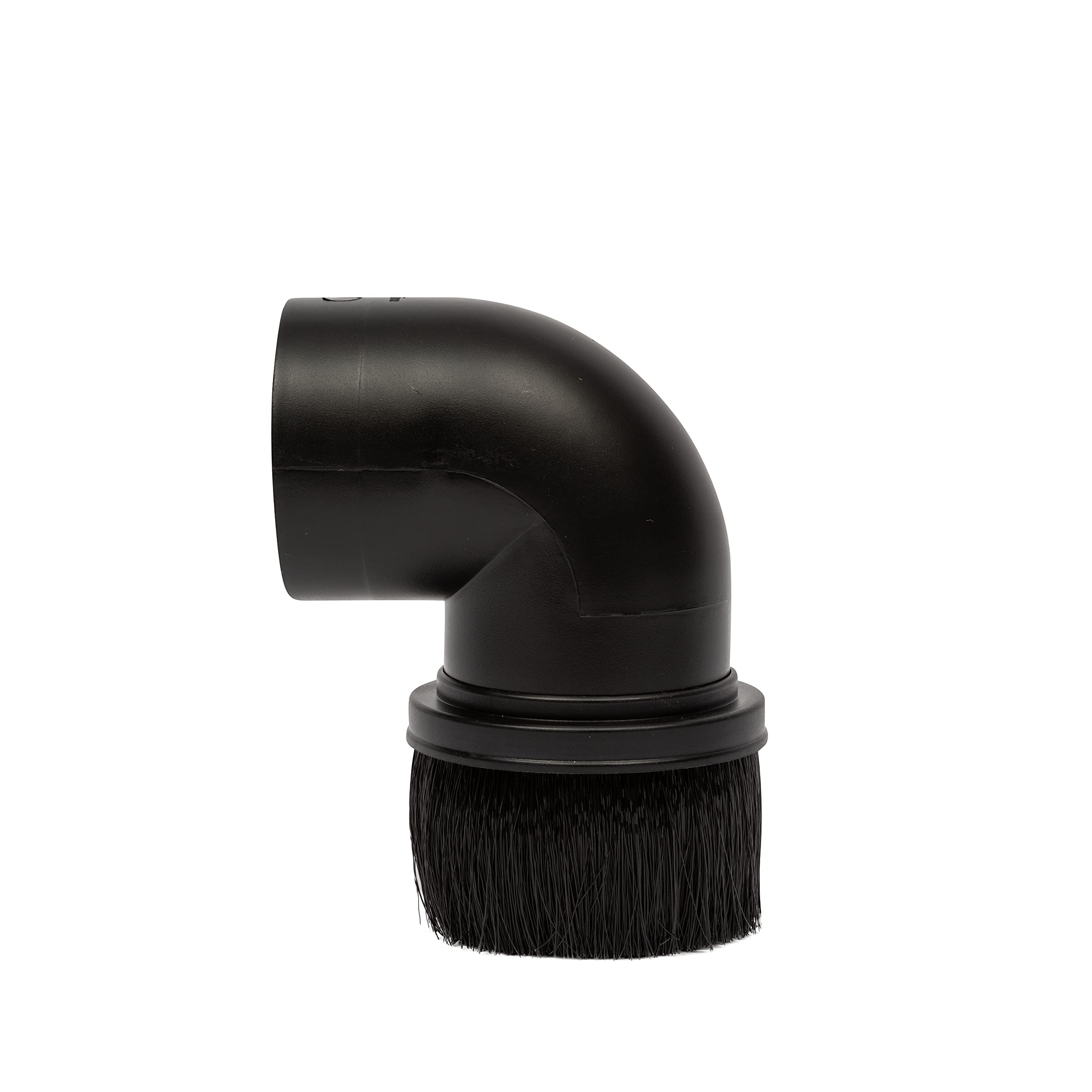 Shop-Vac 9067900 2.5 Inch Diameter Right Angle Brush, Ideal for Dusting Blinds And Irregular Surfaces, Works with 2.5 Inch Hose, Black, (1-Pack)