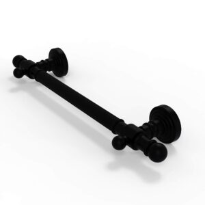 allied brass wp-grr-32 32 inch reeded grab bar, matte black