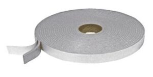 c.r. laurence fs2238 crl gray 3/8" adhesive back felt tape