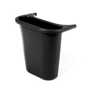 rubbermaid commercial saddle basket recycling bin rcp 2950-73 bla