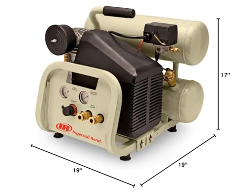 Twin-Stack P1IU-A9 2 HP 4 Gallon Portable Air Compressor