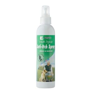 kenic ultra cooling hot spot and anti-itch pet spray for dogs, made in usa