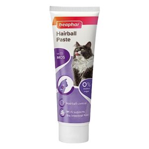 sherleys beaphar 2 in 1 cat hairball remedy 100g