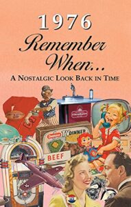 1976 remember when celebration kardlet: birthdays, anniversaries, reunions, homecomings, client & corporate gifts