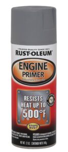 rust-oleum 249410 automotive engine primer spray paint, 12 fl oz (pack of 1), gray, 11