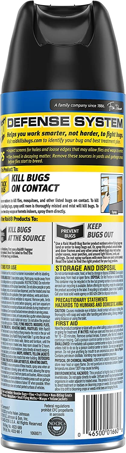 Raid Flying Insect Killer, 15 OZ (Pack - 1)