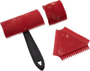 allway gt3 3-piece wood graining set