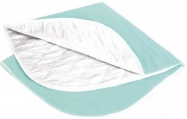 allman soothe-eze reusable bed pad 35" x 70" with corner straps