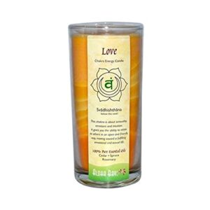 aloha bay chakra jar cndl love 11 oz