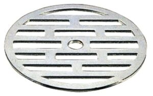 sanei h40f-37 bath drain dish: diameter 1.5 inches (37 mm), thickness 0.07 inches (1.8 mm)