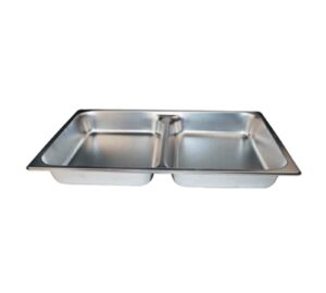 winco spfd2 2-1/2-inch divider food pan, full size