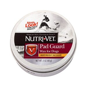 nutri-vet pad guard wax for dogs | prevent pad injury | 2 ounces