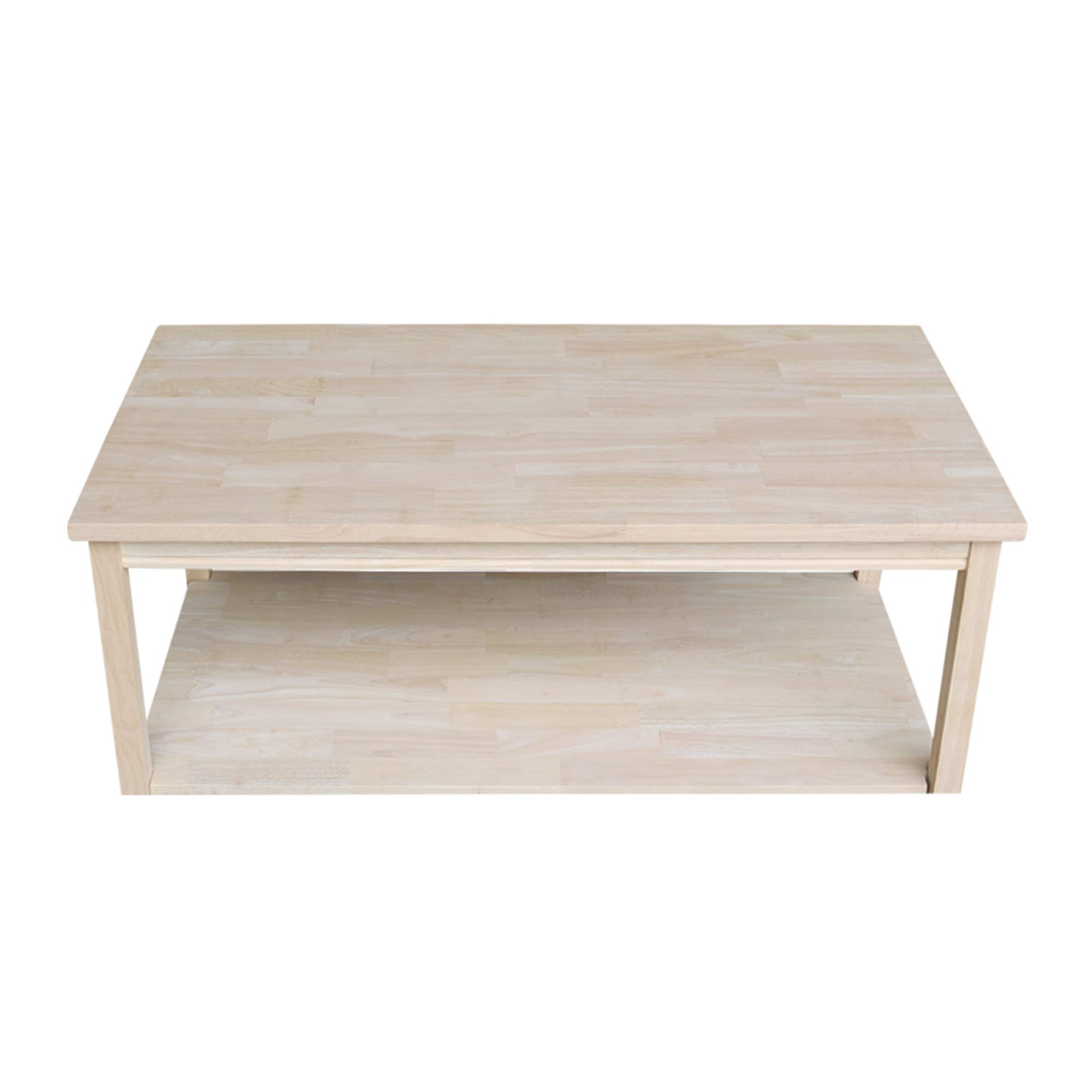 International Concepts Portman Coffee Table Unfinished