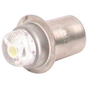 dorcy 40-lumen 4.5-6-volt led replacement bulb with 10-year lifespan, (41-1644) , silver