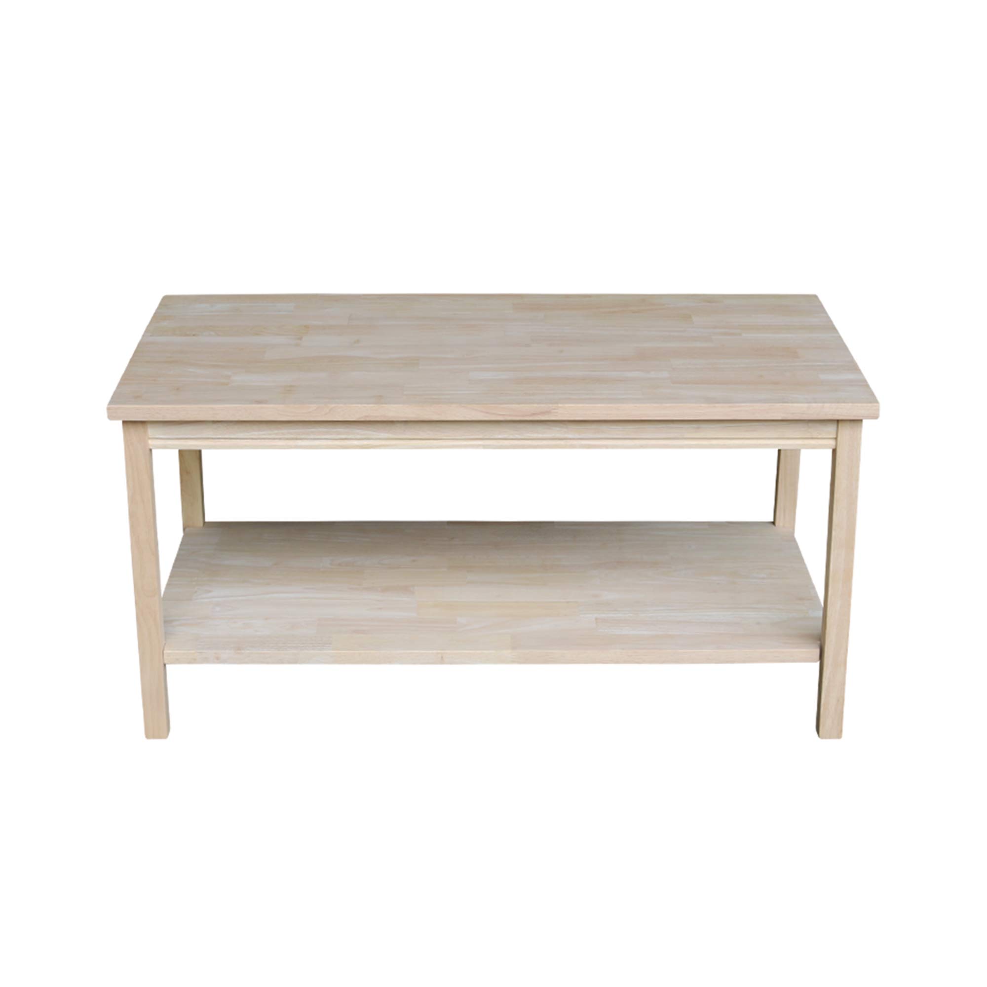 International Concepts Portman Coffee Table Unfinished