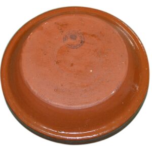 Treasures Of Morocco Cooking Tagine, Large 100%, Handmade, 12 inches, Brown, Clay, Round, Dishwasher Safe, Traditional