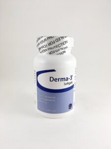 derma-3 softgels for medium breeds, 60 capsules