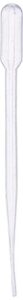 globe scientific 138020-500 ldpe general purpose transfer pipet, non-sterile, 87mm length, 1.7ml capacity (box of 500)