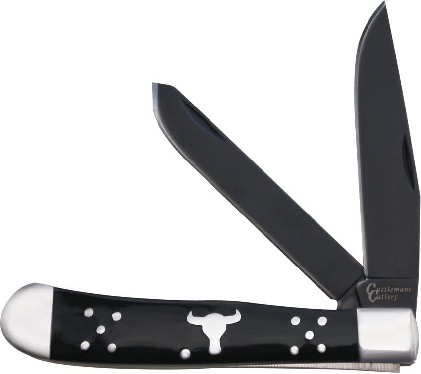 Cattleman's Cutlery Black Angus Trapper