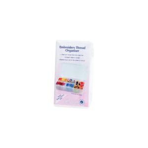 hemline h3003.s | plastic small embroidery floss/thread box/organiser