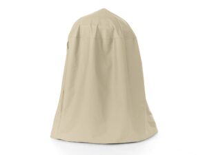 covermates fountain cover - weather resistant polyester, weather resistant, elastic hem, outdoor living covers, 52diameter x 68h, khaki