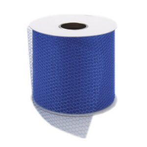 falk net mesh 3inx40yd spool-royal fabric