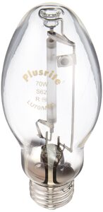 plusrite 2002 lu70/ed17/med high pressure sodium light bulb