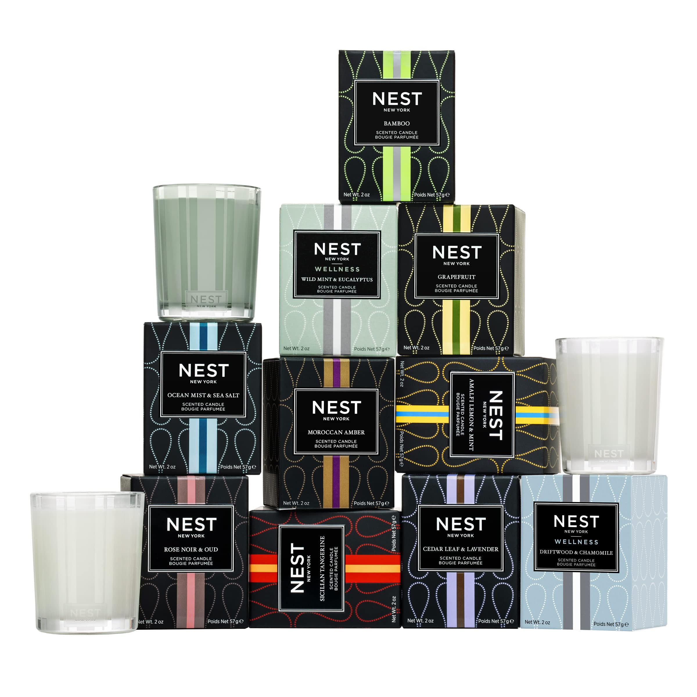 NEST Fragrances Votive Candle- Bamboo , 2 oz