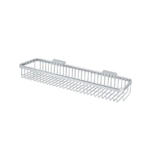 deltana wire basket,18" rectangular, chrome