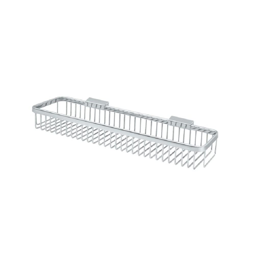 Deltana Wire Basket,18" Rectangular, Chrome