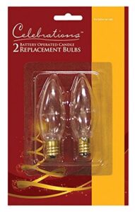 celebrations battery operated candle replacement bulb