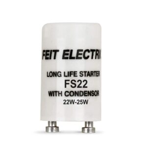 feit electric fs22/10 fluorescent circleline starter, 22-25 watts (pack of 10)