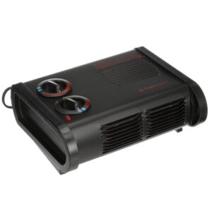 caframo true north heater. low profile, quiet, powerful heater for work and home. black, 11.25" x 8" x 5" (9206cabbx)