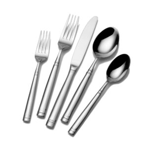 towle stephanie 42-piece flatware set - , silver