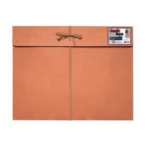 star products t219 17 x 22, classic red rope, paper artist portfolio with tie tape closure, poster, art storage, 17" x 22"