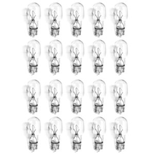 etoplighting [20 pack t5 type bulb, 12v, 4w halogen light bulb, t5-12v-4w, vpl1145