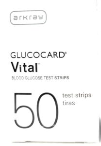 glucocard vital test strips (bx)