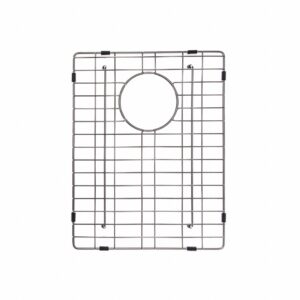 kraus kbg-103-33-2 stainless steel bottom grid for khu103-33 right (small) bowl 33” kitchen sink, 12 1/2” x 16 1/2” x 1 3/8”