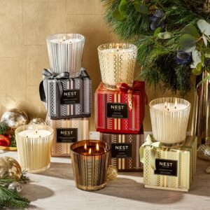 NEST Fragrances 3-Wick Candle- Holiday , 21.2 oz