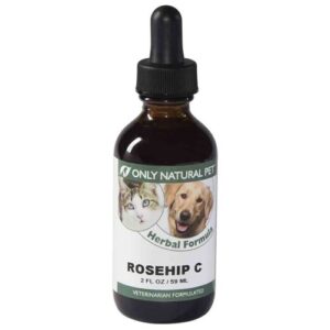 only natural pet rosehip c herbal formula 2 oz