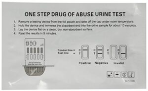 instant single panel drug test kit - test for marijuana (thc) - 15 pk