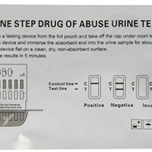 Instant Single Panel Drug Test Kit - Test for Marijuana (THC) - 15 pk