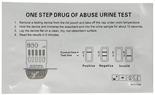 Instant Single Panel Drug Test Kit - Test for Marijuana (THC) - 15 pk