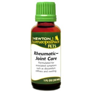 newton homeopathics pets rheumatic ~ joint care - 1 oz liquid